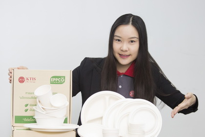 กลุ่ม KTIS เดินหน้าโครงการภาชนะชานอ้อย